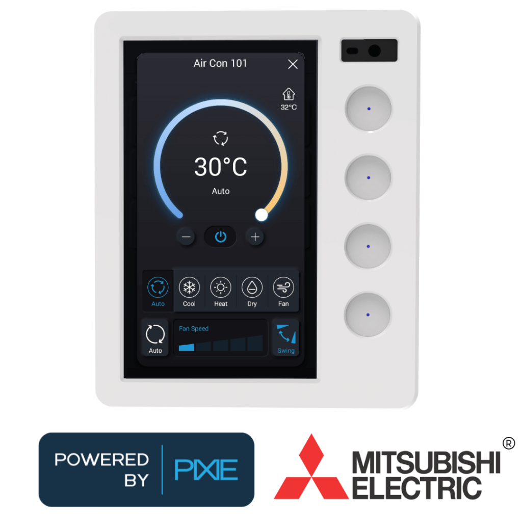 Smart Home Control Panel - Smart Home Touch Panel - PIXIE Plus