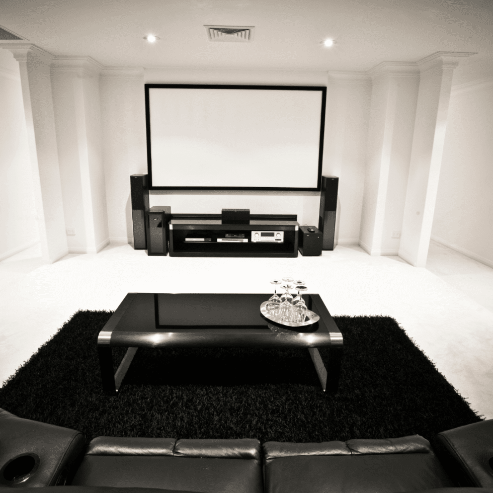 Smart Theatre - Automated Home Theatre - PIXIE Rooms Inspiration