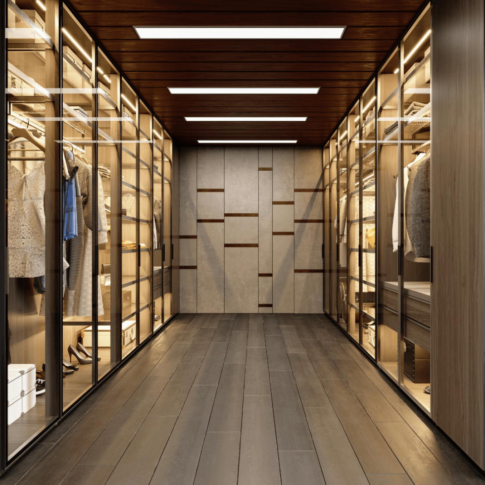 Smart Wardrobe - Smart Walk in Closet - PIXIE Rooms Inspiration